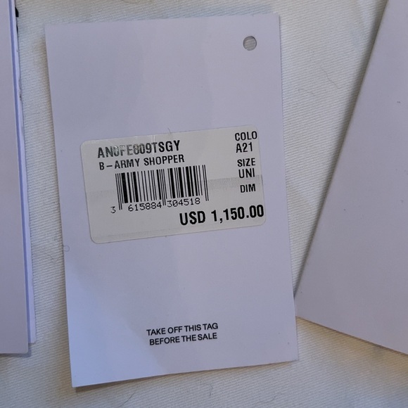 Balmain | Bags | Balmain B Army Small Tote Bag Sky Angel Print Cotton ...